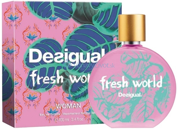 Desigual Fresh World W Edt 100ml Vonavyzivot Sk