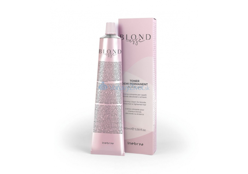 Inebrya BLONDesse Toner Demi Permanent DT01 Metallic Mystic Pearl 100ml ...